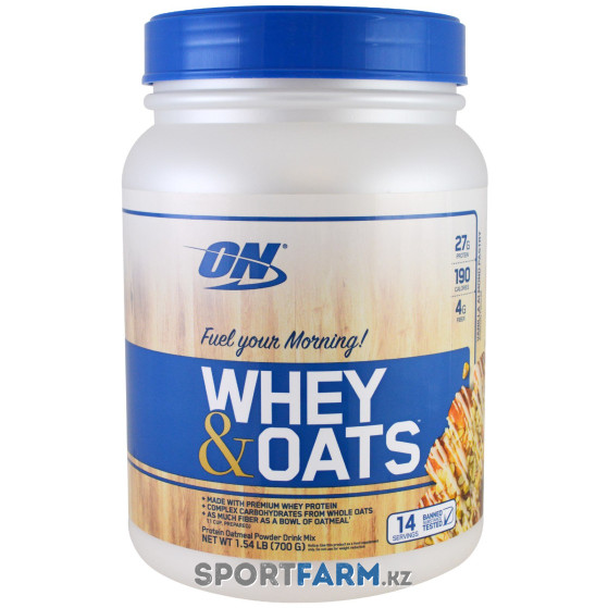 Купить Протеин изолят Optimum Nutrition Whey & OATS (700 г), лучшая ...